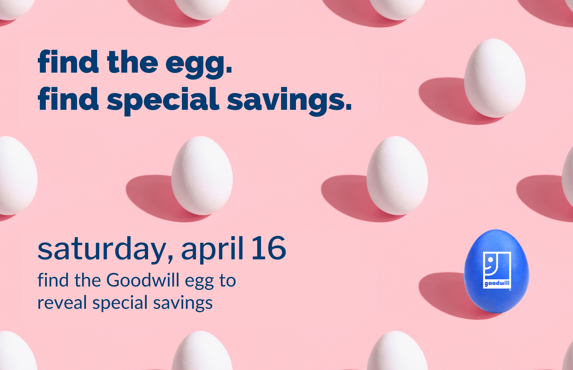 Goodwill Egg Hunt - Goodwill Industries GCECO