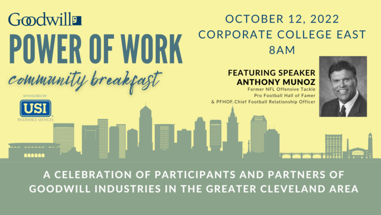 Goodwill Power of Work - Goodwill Industries GCECO