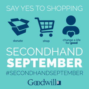 Secondhand September - Goodwill Industries GCECO